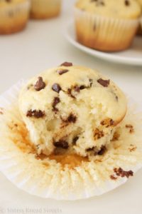 Chocolate Chip Muffins | Sisters Knead Sweets
